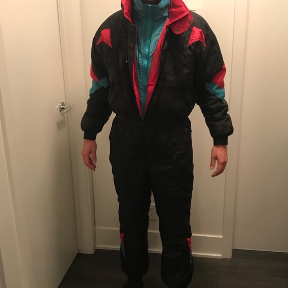 Vintage Jackets & Coats | Vintage Retro Ski Suit Snow Suit | Poshmark
